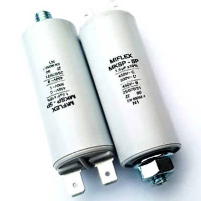 Aanloop / Running- Condensators gesorteerd op uF