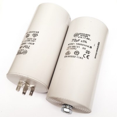 Aanloop / Running- Condensators gesorteerd op uF