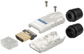 HDMI Kabel door een dunne buis leggen